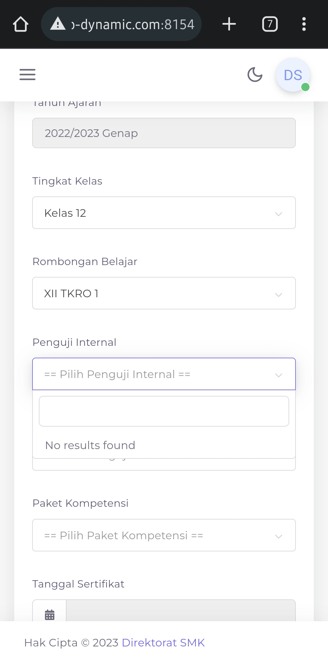 Perencanaan Nilai UKK · Issue #191 · eraporsmk/erapor6 · GitHub