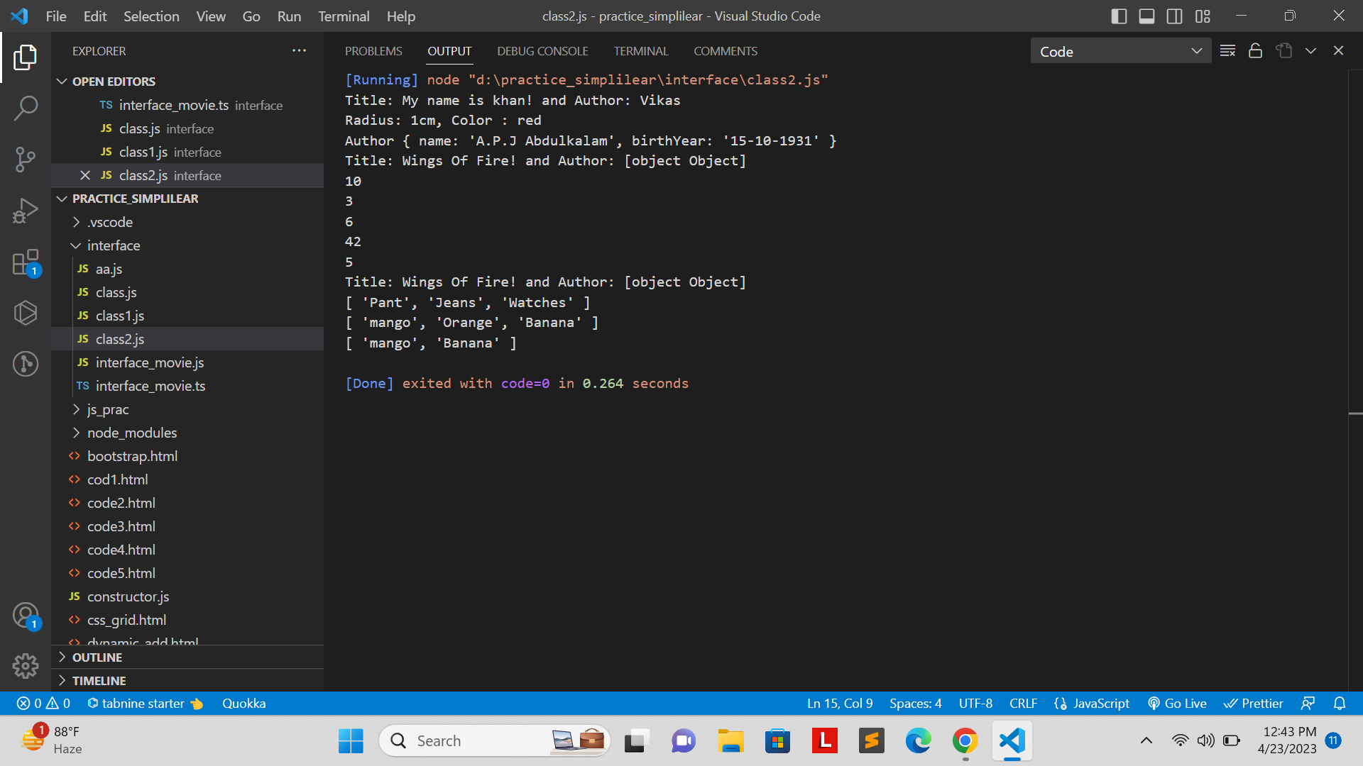 Js Classes And Objects Class Declaration And Object Creation · Akash Coded Mern · Discussion 7756