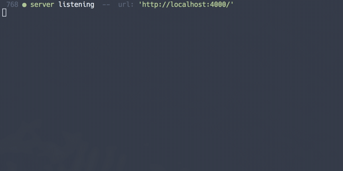 Server Is Logging 1 Every Other Second While Running `nexus Dev` Script · Issue 835 · Prisma
