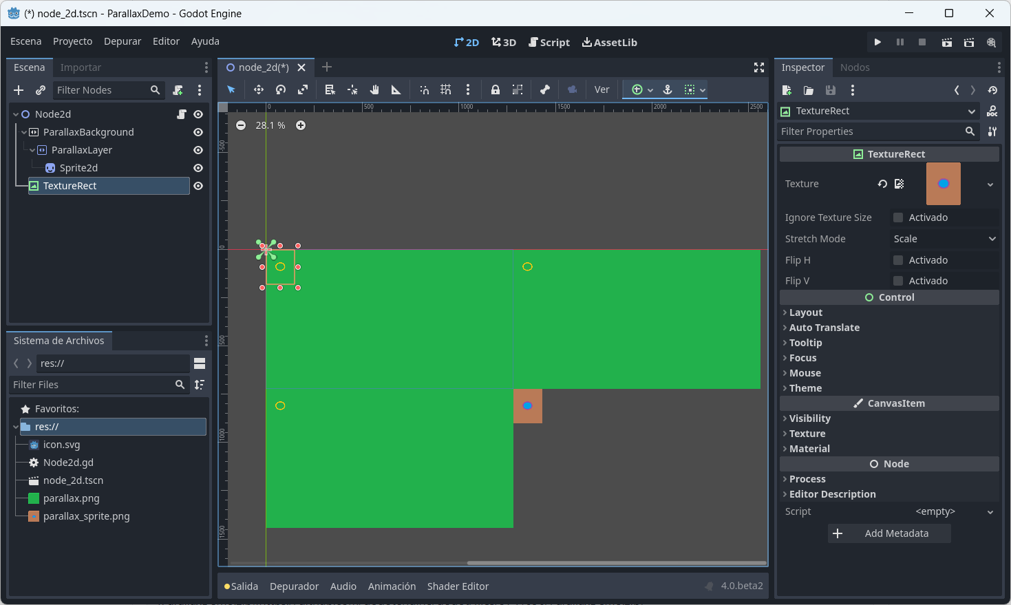Scroll ParallaxBackground in diagonal problem · Issue #67120 · godotengine/godot · GitHub