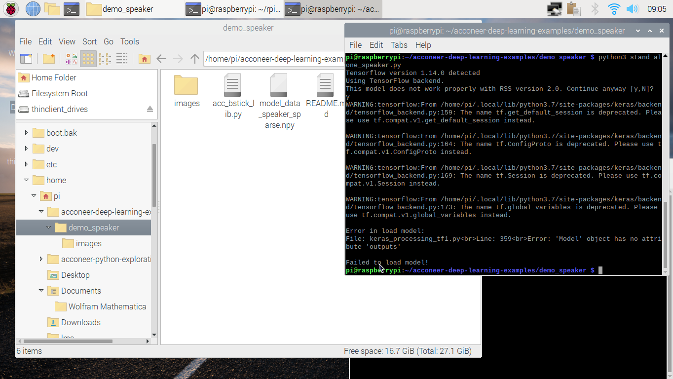 Failed To Load The Demo Speaker Model · Issue 76 · Acconeer Acconeer Python Exploration · Github