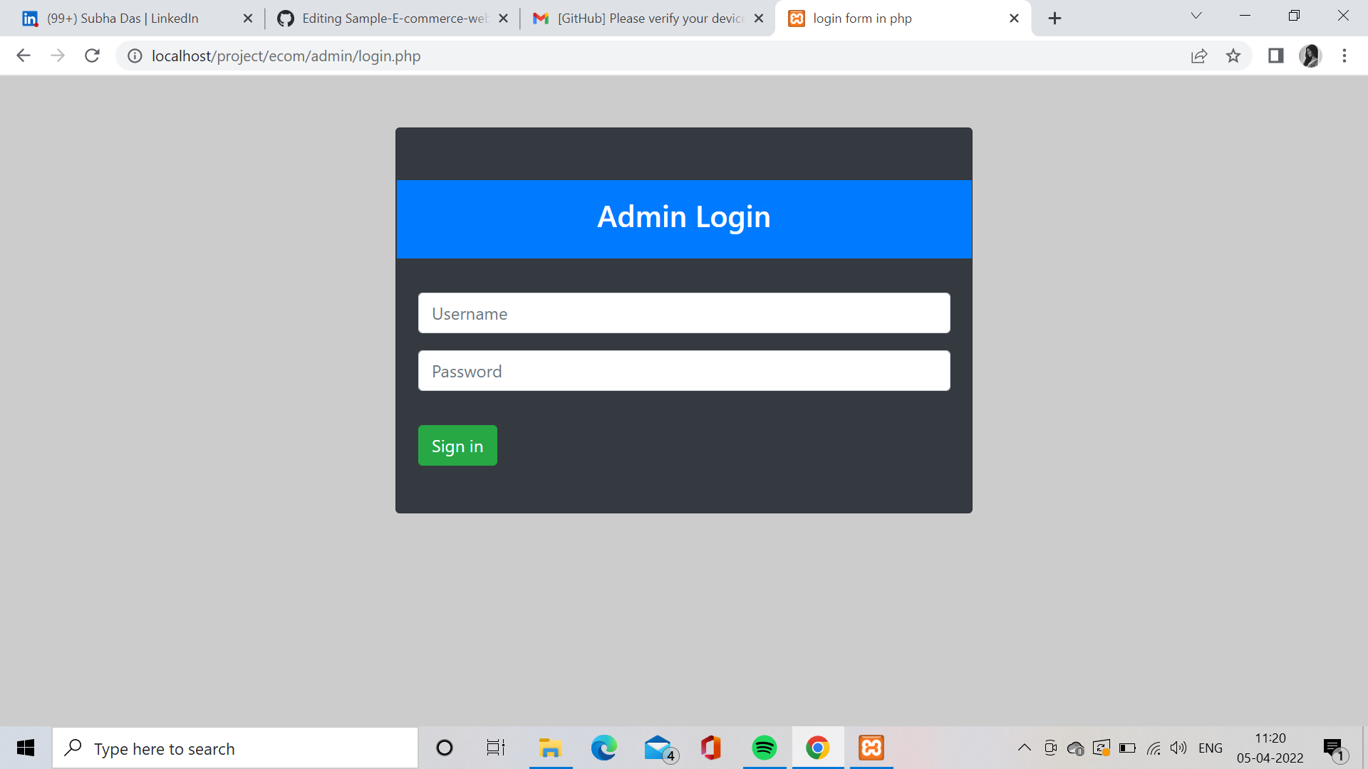 GitHub - SubhaDas2001/Sample-E-commerce-website