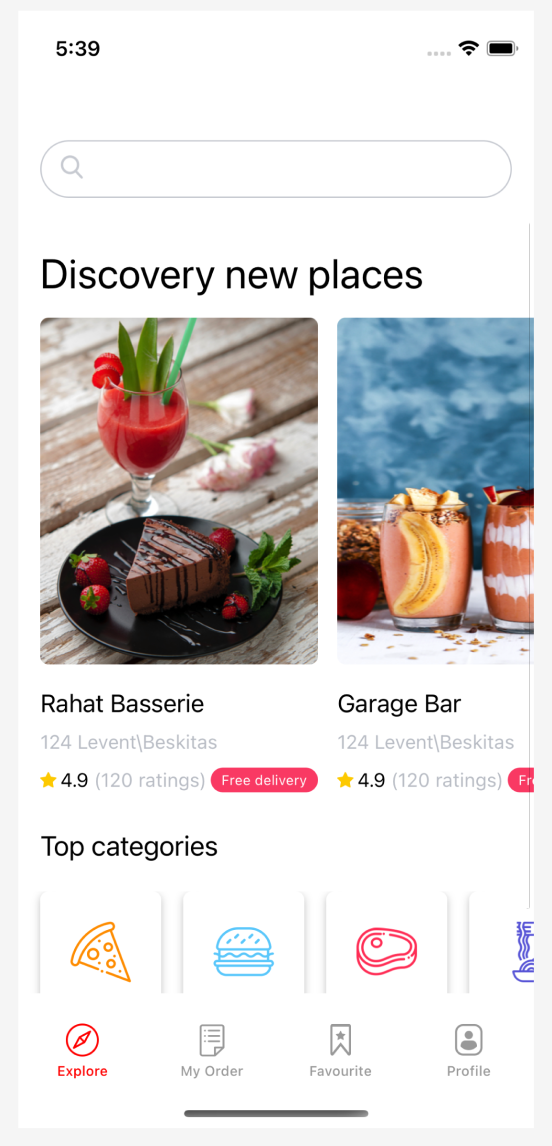 GitHub - AnatoliStepanuke/FoodExplorer: Finding food and restaurants.