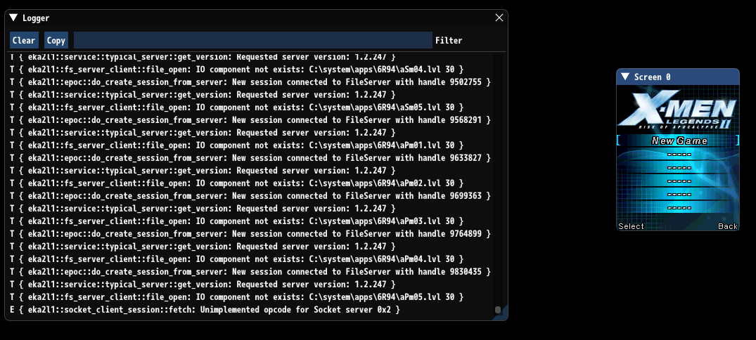 X-Men: Legends II: Rise of Apocalypse · Issue #112 · EKA2L1/Compatibility-List · GitHub