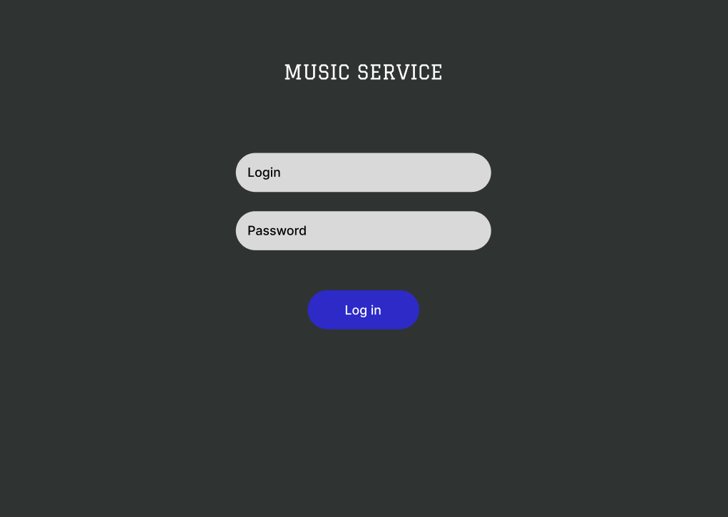 GitHub - whiteicq/MockUp-MusicService