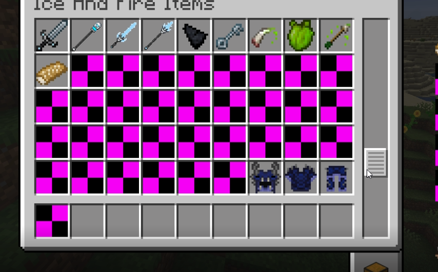 Item icon's are gone · Issue #2657 · AlexModGuy/Ice_and_Fire · GitHub