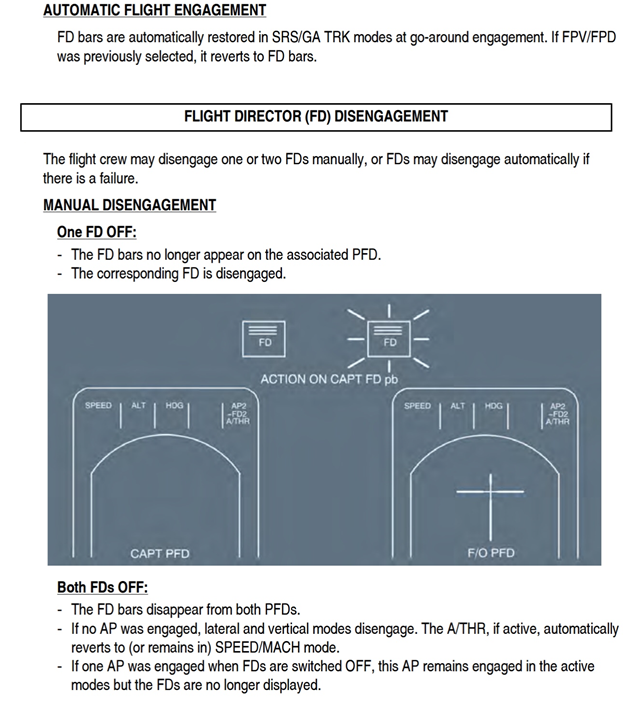 The following Flight Director Improvements need to be made [REQUEST ...