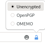 Unable to choose encryption with dino master on mobile · Issue #1299 · dino/dino · GitHub