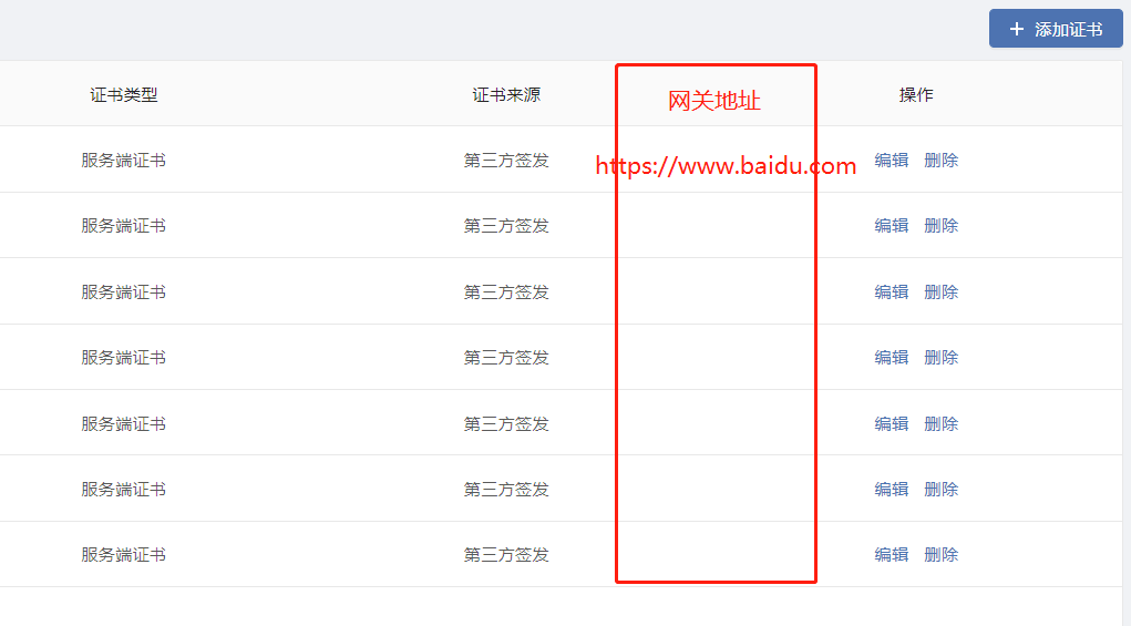 网关证书管理页面中建议添加该证书正在被谁使用的详情列 · Issue 1372 · Goodrainrainbond · Github 
