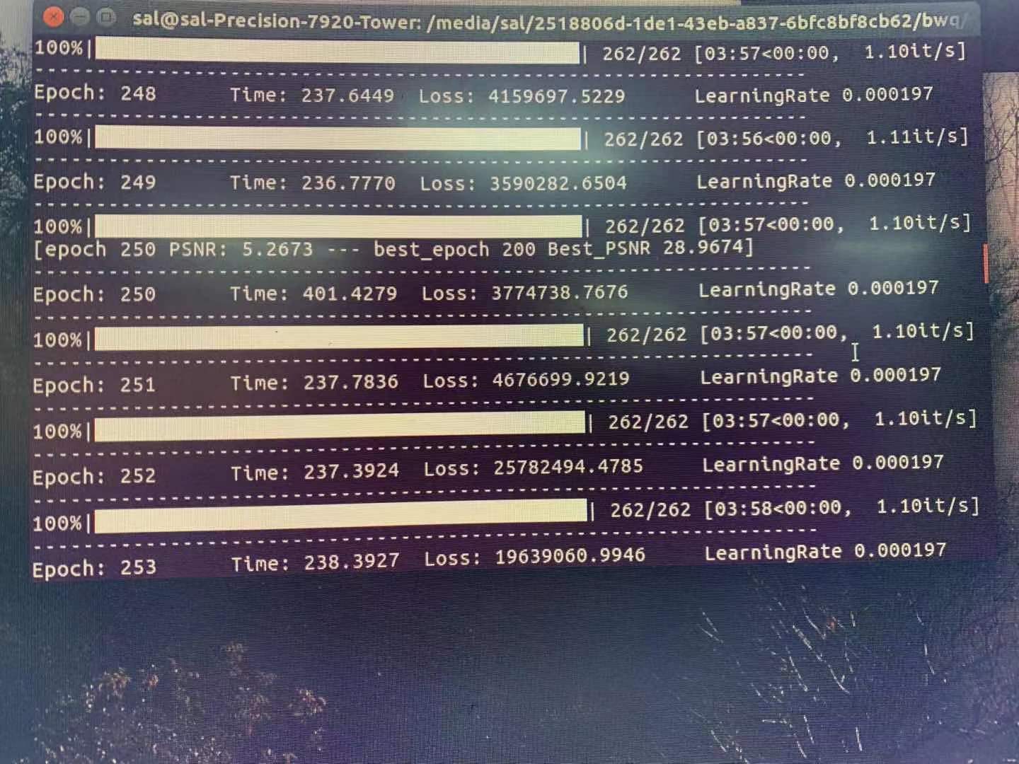Training problems · Issue #92 · swz30/MPRNet · GitHub