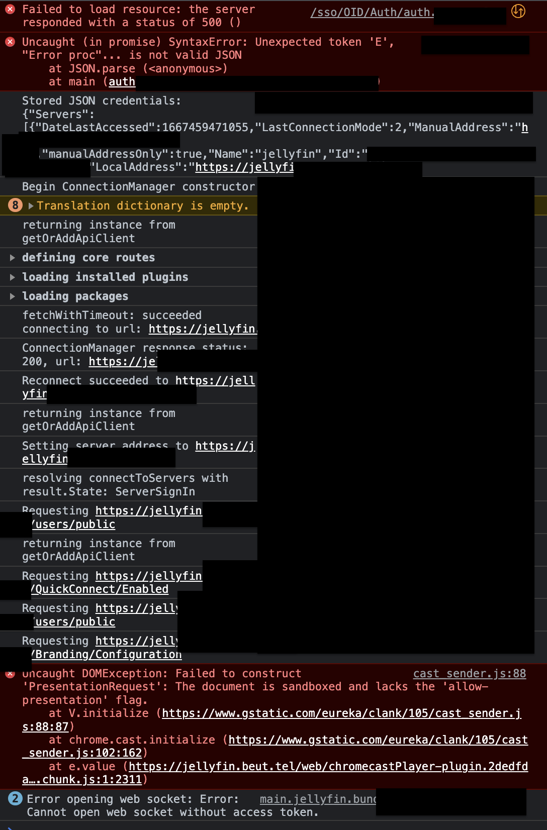Authentik - Login process stuck · Issue #96 · 9p4/jellyfin-plugin-sso ...