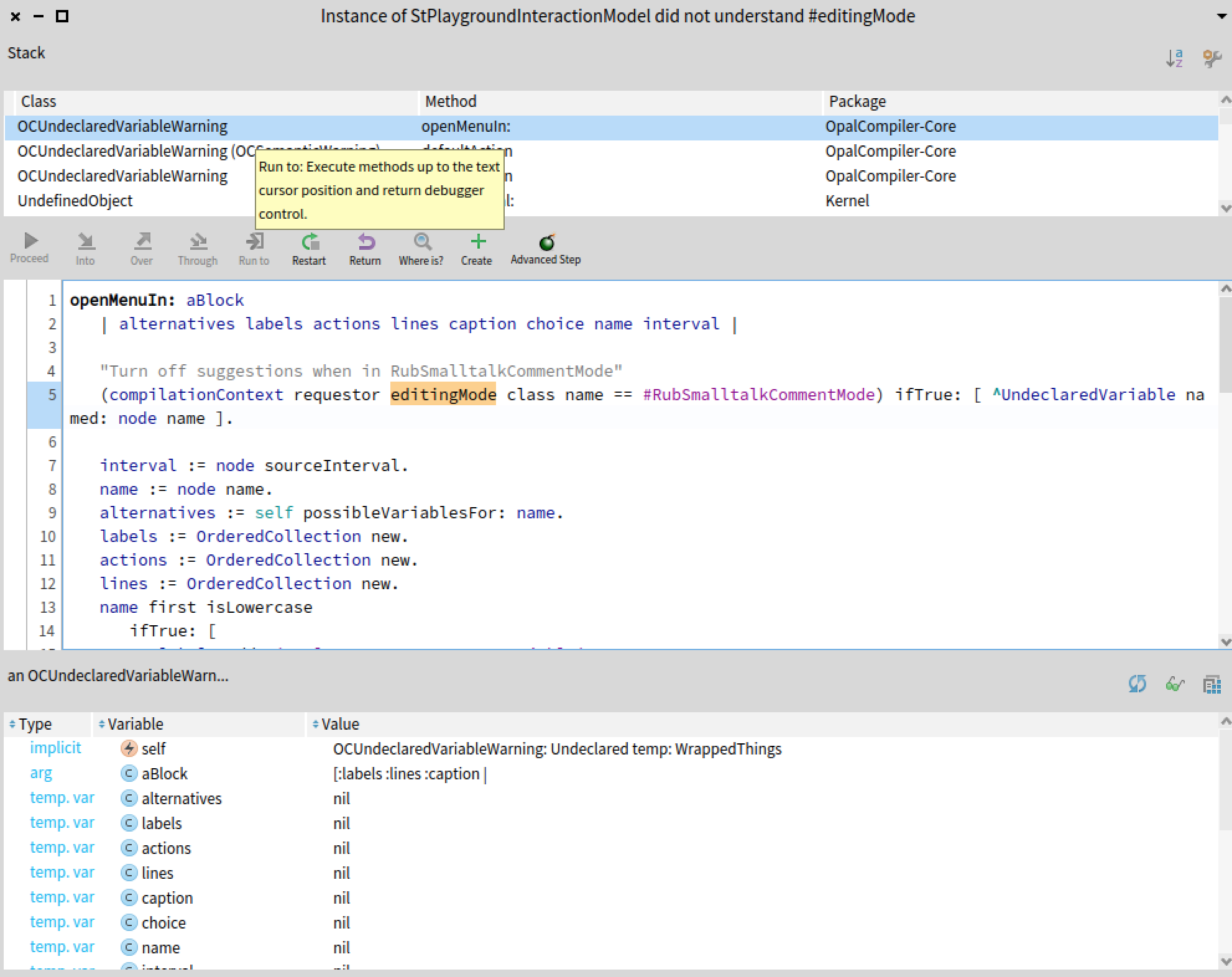 Does Not Understand While Using A Non Defined Variable Starting With Uppercase · Issue 9560