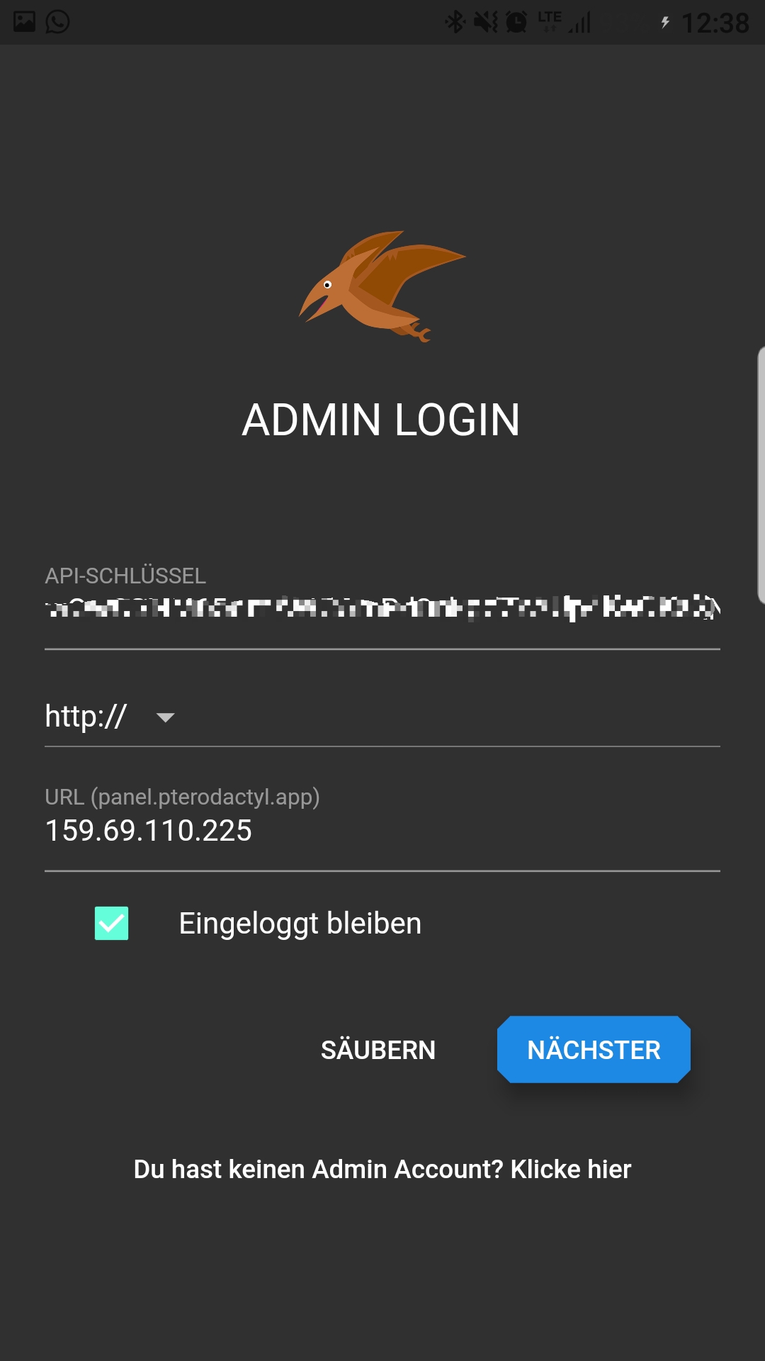 [BUG] - Nothing happens · Issue #73 · pterodactyl-app/Pterodactyl-app · GitHub