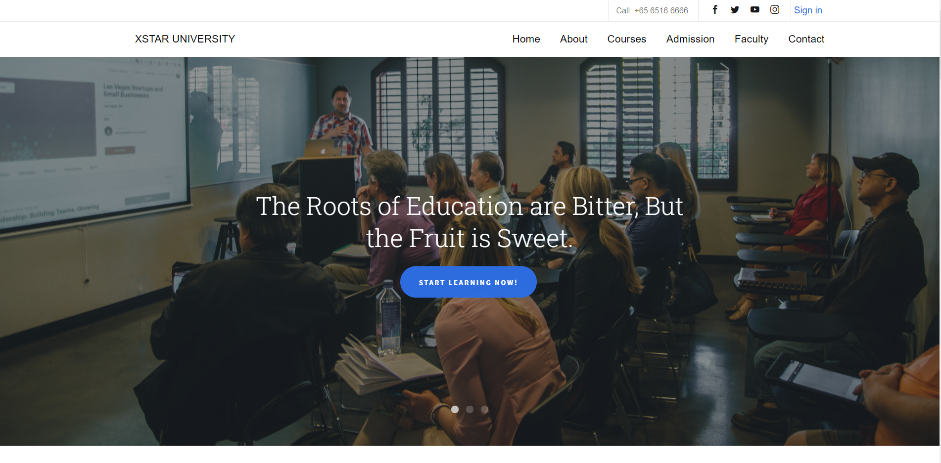 GitHub - dharven/xstar-university