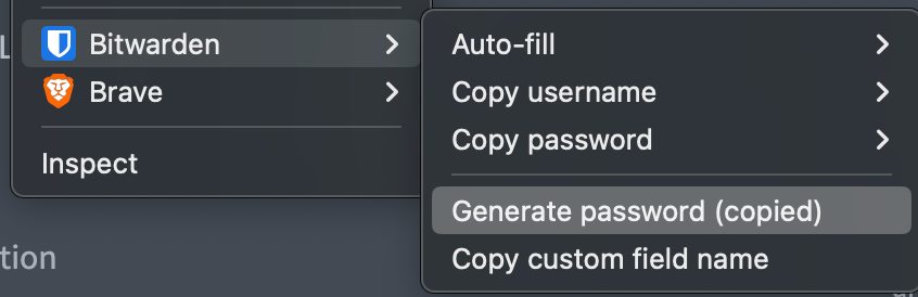 Further Bitwarden integration with Min (Password generating and auto-saving) · Issue #2280 ...