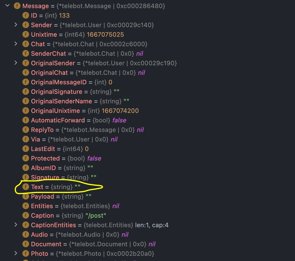 How can I handle any user message? · Issue #564 · tucnak/telebot · GitHub