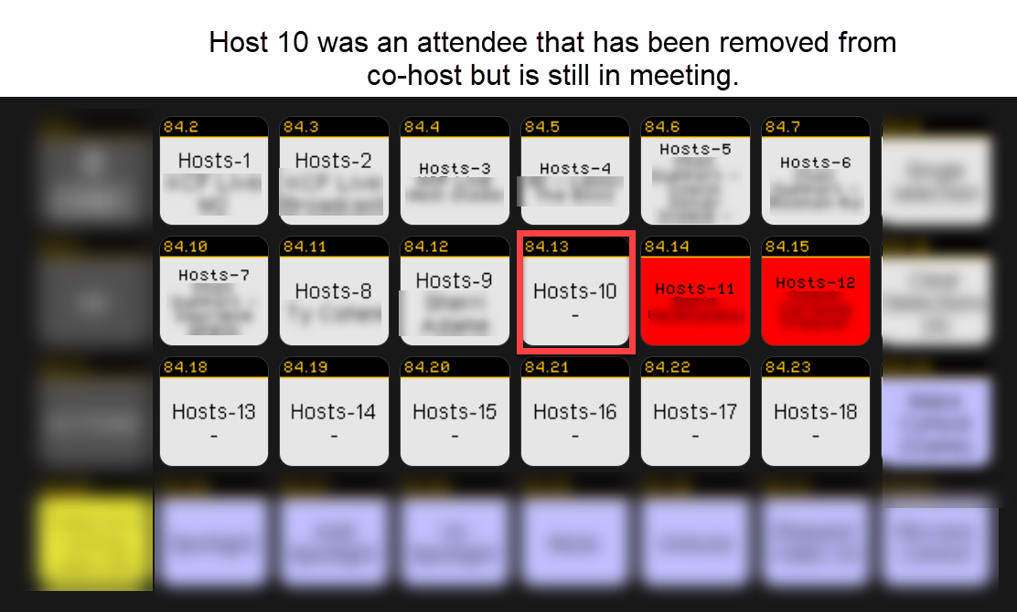 Host group not consistently removing co-host that are removed on other ...