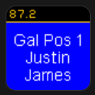 Active Speaker Feedback Black Text on Blue Background is hard to read ...