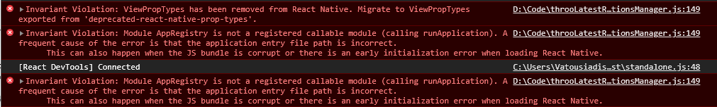 ViewPropTypes will be removed from React Native. Migrate to ...