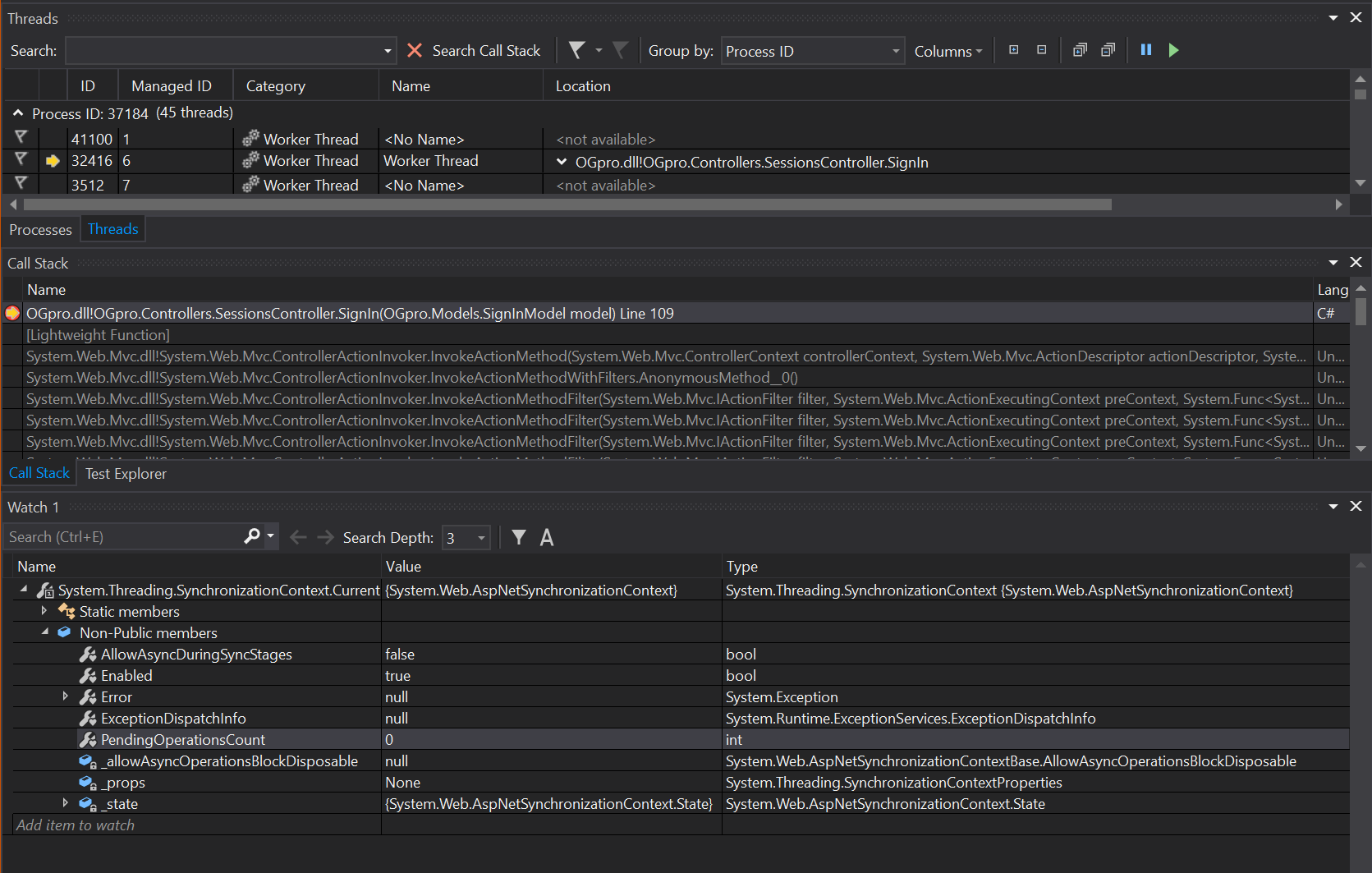 Deadlock when using ProtectKeysWithAzureKeyVault on framework 4.7.2 due to bug in Microsoft ...