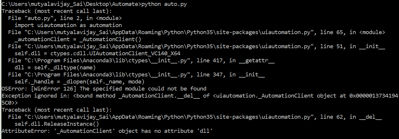 AttributeError: '_AutomationClient' object has no attribute 'dll' · Issue #22 · yinkaisheng ...