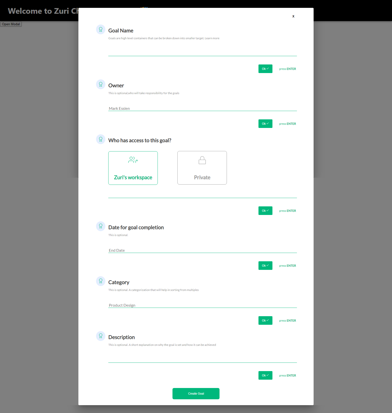 CREATE A FORM COMPONENT FOR SETTING NEW GOALS · Issue #154 · zurichat/zc_plugin_company_goals ...