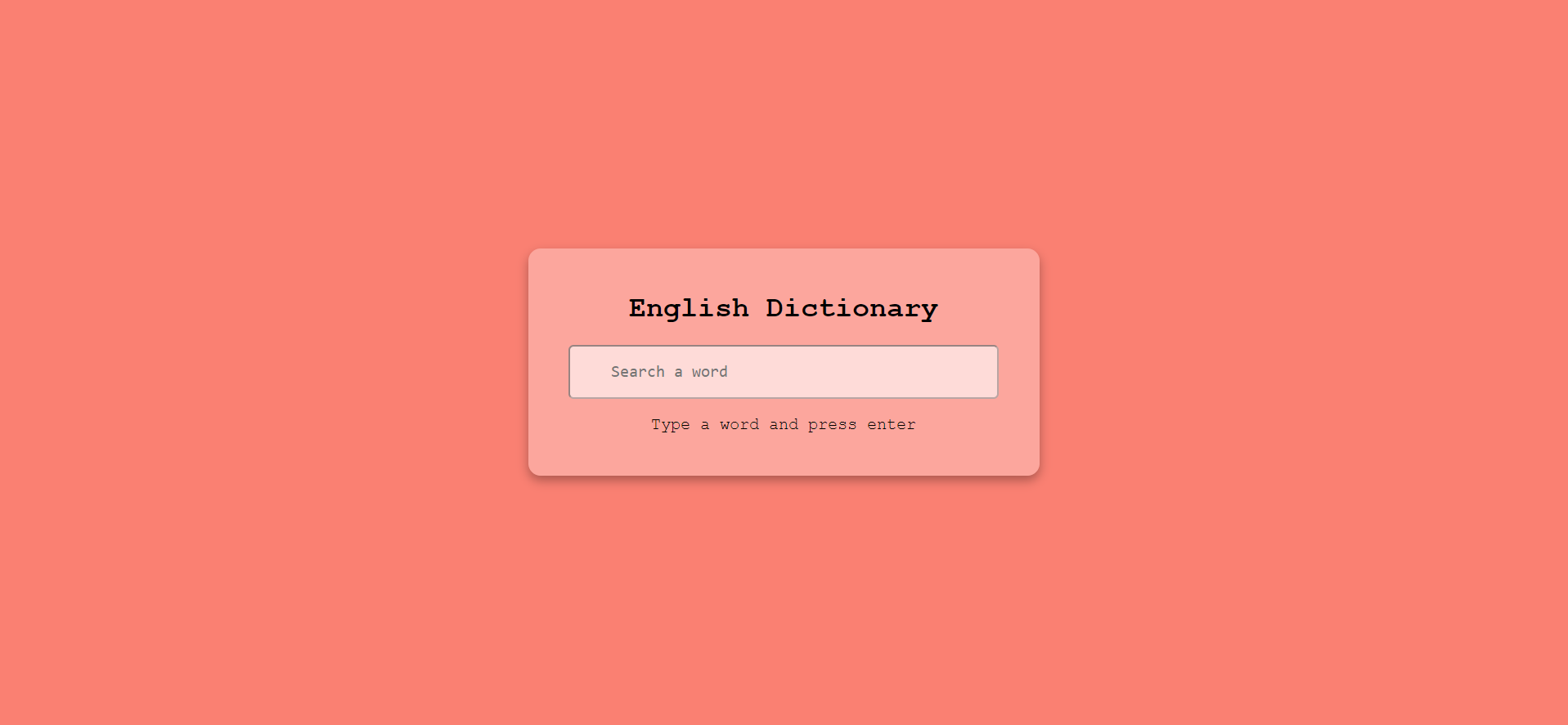 GitHub - Mr-AbdulMalik/English-Dictionary-Web-App: The English Dictionary Web App is a user ...