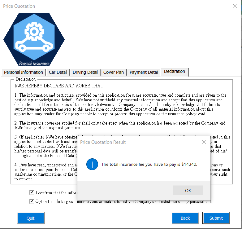 GitHub - devfeefung79/car-insurance-quotating-vba: Auto Insurance ...