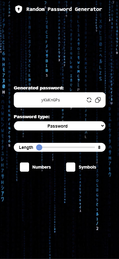 GitHub - timfu04/react-random-password-generator