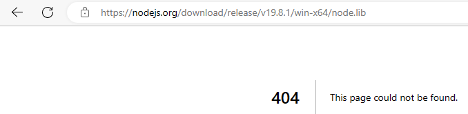 Nodelib Download Links For V1981 Win X86 And Win X64 Are Broken · Issue 5150 · Nodejs