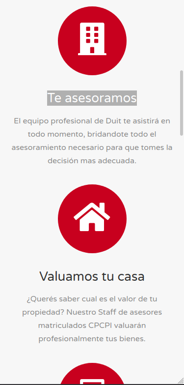 Definir con cliente textos para los servicios [0] · Issue #64 · HA-Team/duit · GitHub