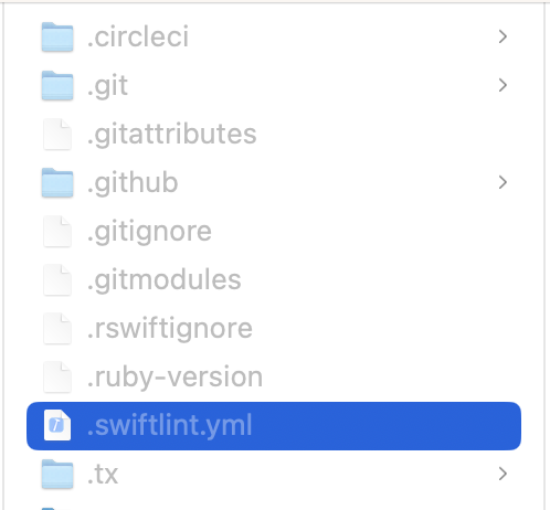 .swiftlint.yml not respected when using SPM · Issue #5178 · realm/SwiftLint · GitHub