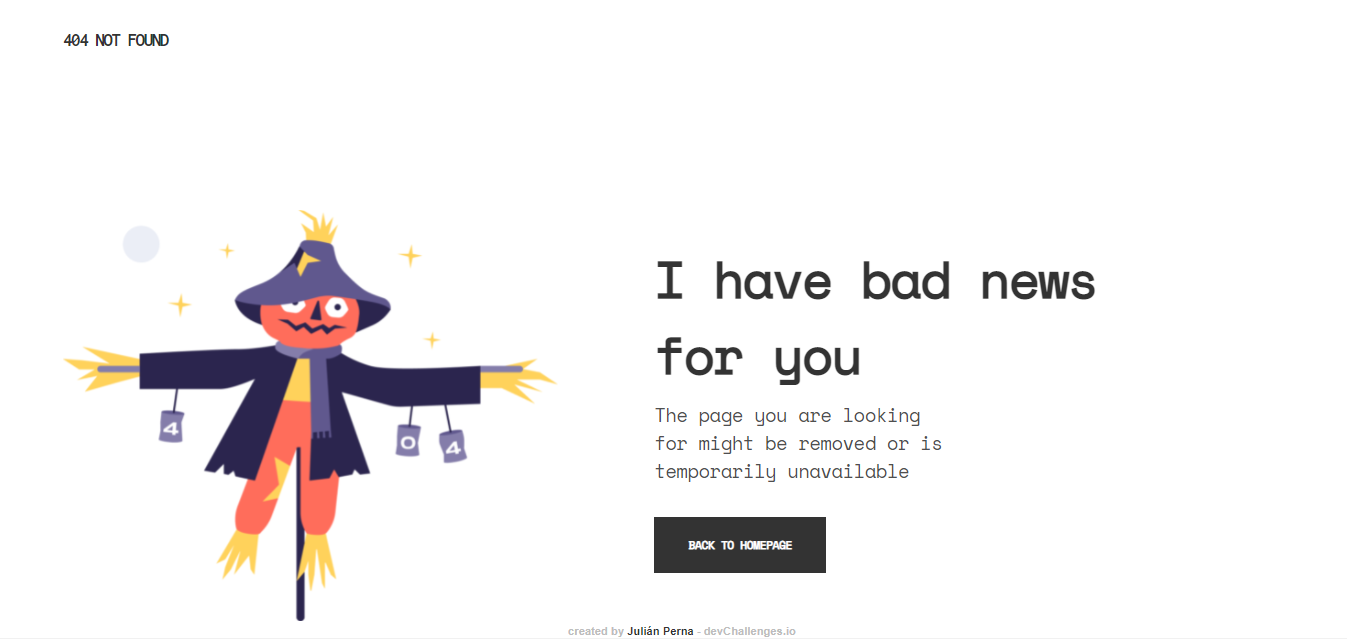 GitHub - julianperna/desafio-404-error: Desafío de devChallenges.io haciendo un sitio web responsive