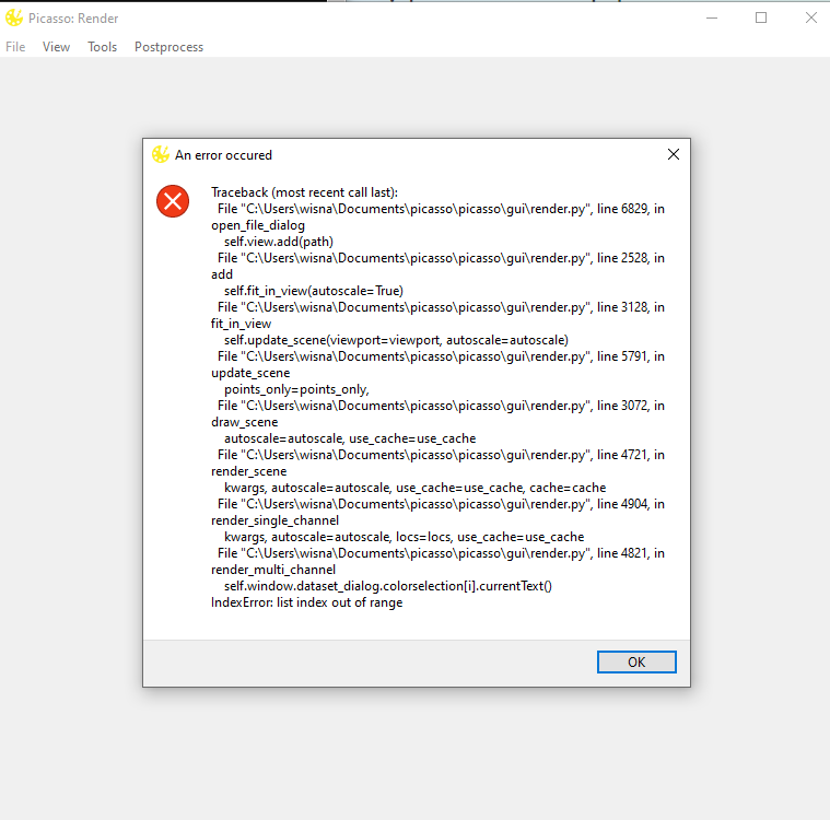 Issue opening "Picasso Average" result in "Picasso Render" · Issue #142 · jungmannlab/picasso ...