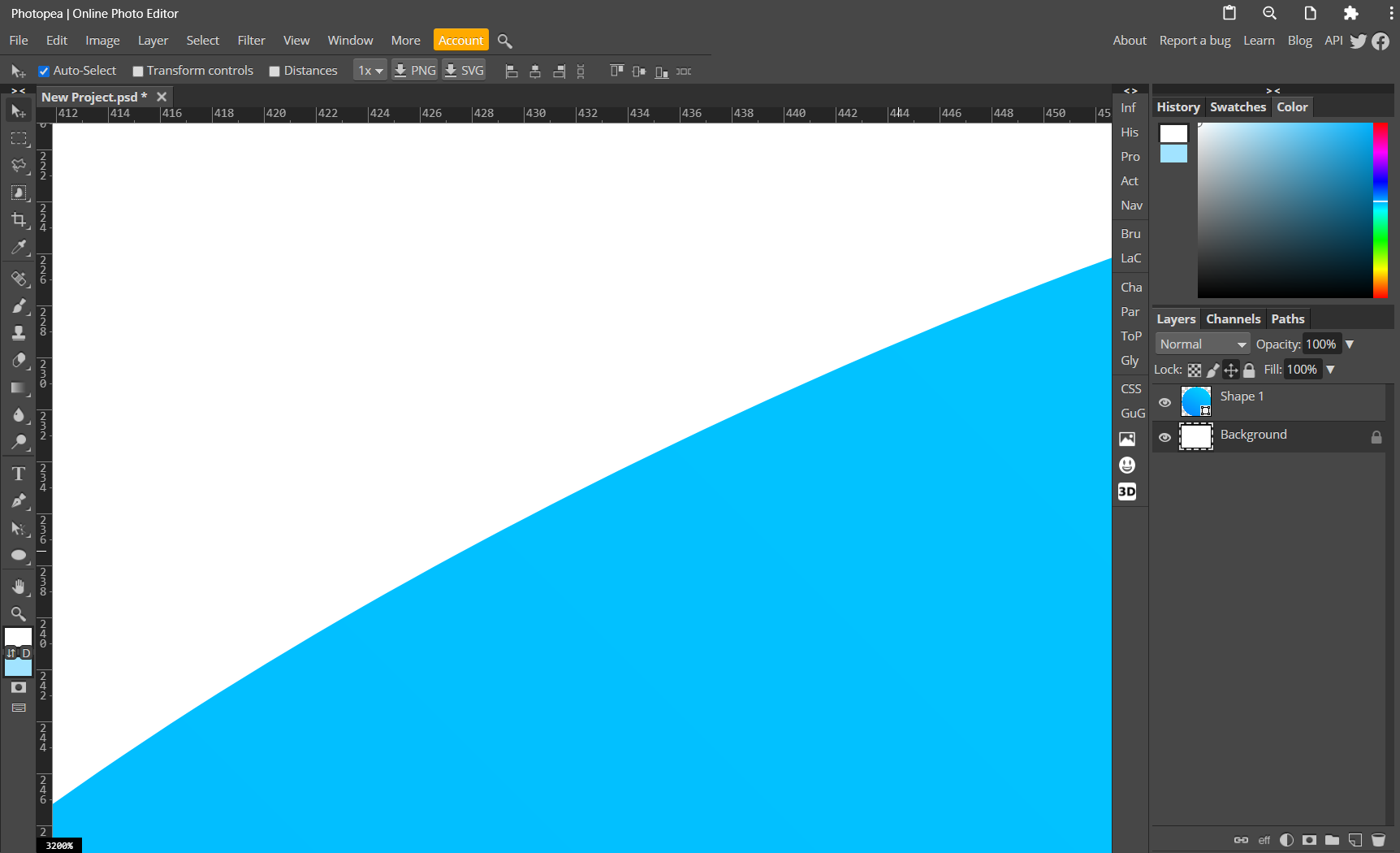 show vector as "vector" · Issue #2673 · photopea/photopea · GitHub