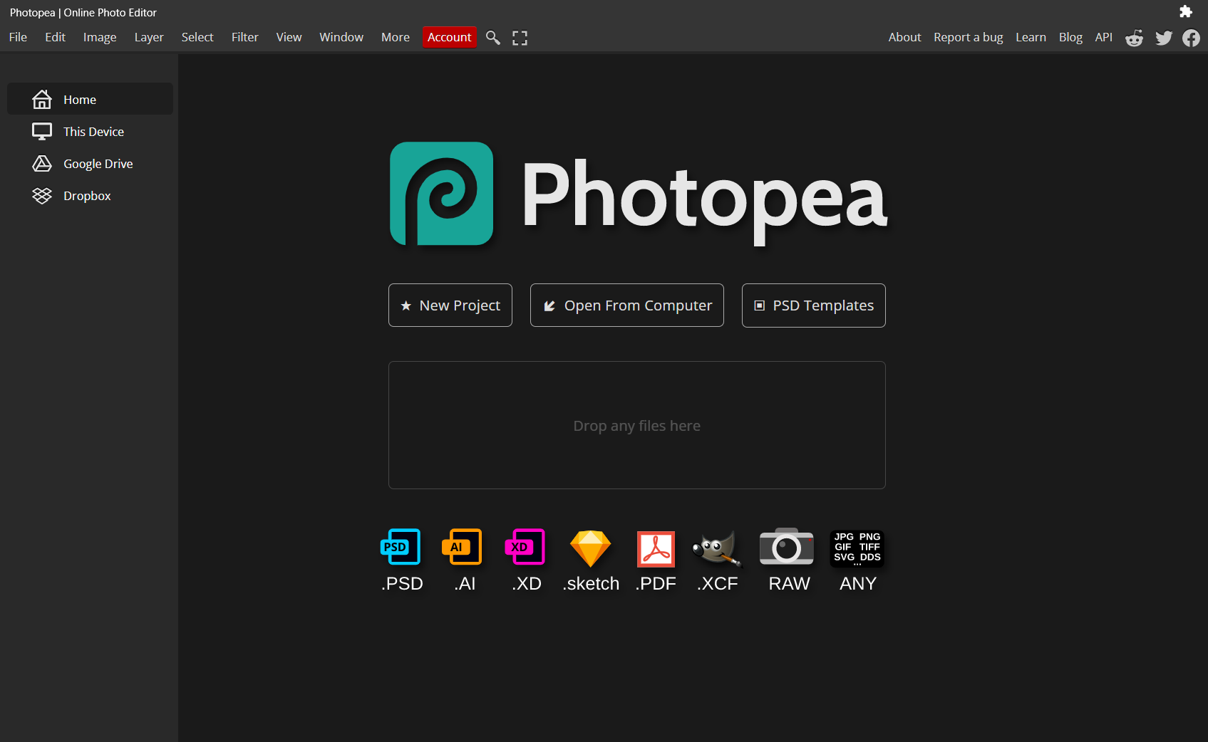 introduction screen · Issue #4104 · photopea/photopea · GitHub