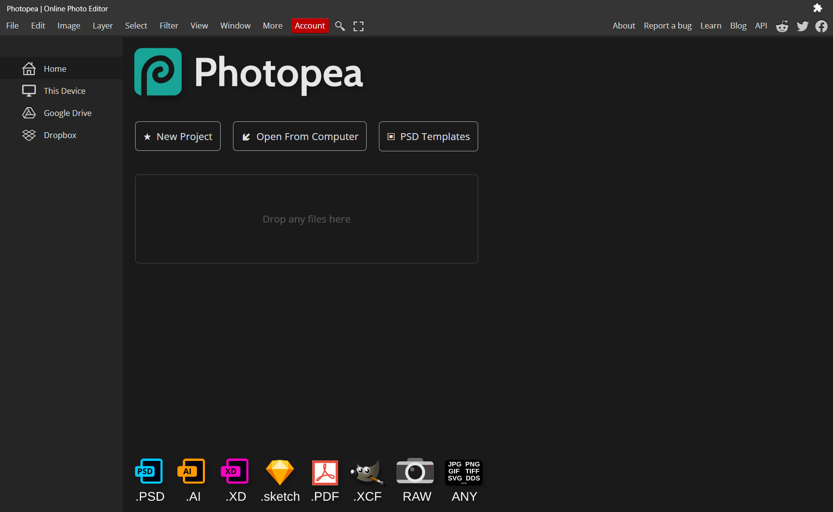 introduction screen · Issue #4104 · photopea/photopea · GitHub