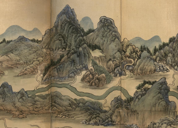 historic style: Japanese scroll map · Issue #500 · OpenHistoricalMap ...