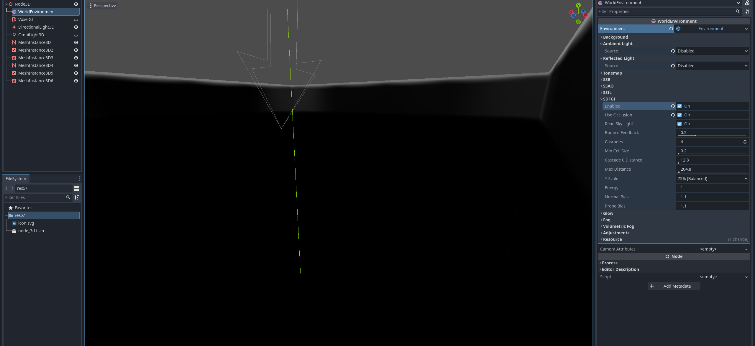 VoxelGI doesn't take shadows into account · Issue #83585 · godotengine/godot · GitHub