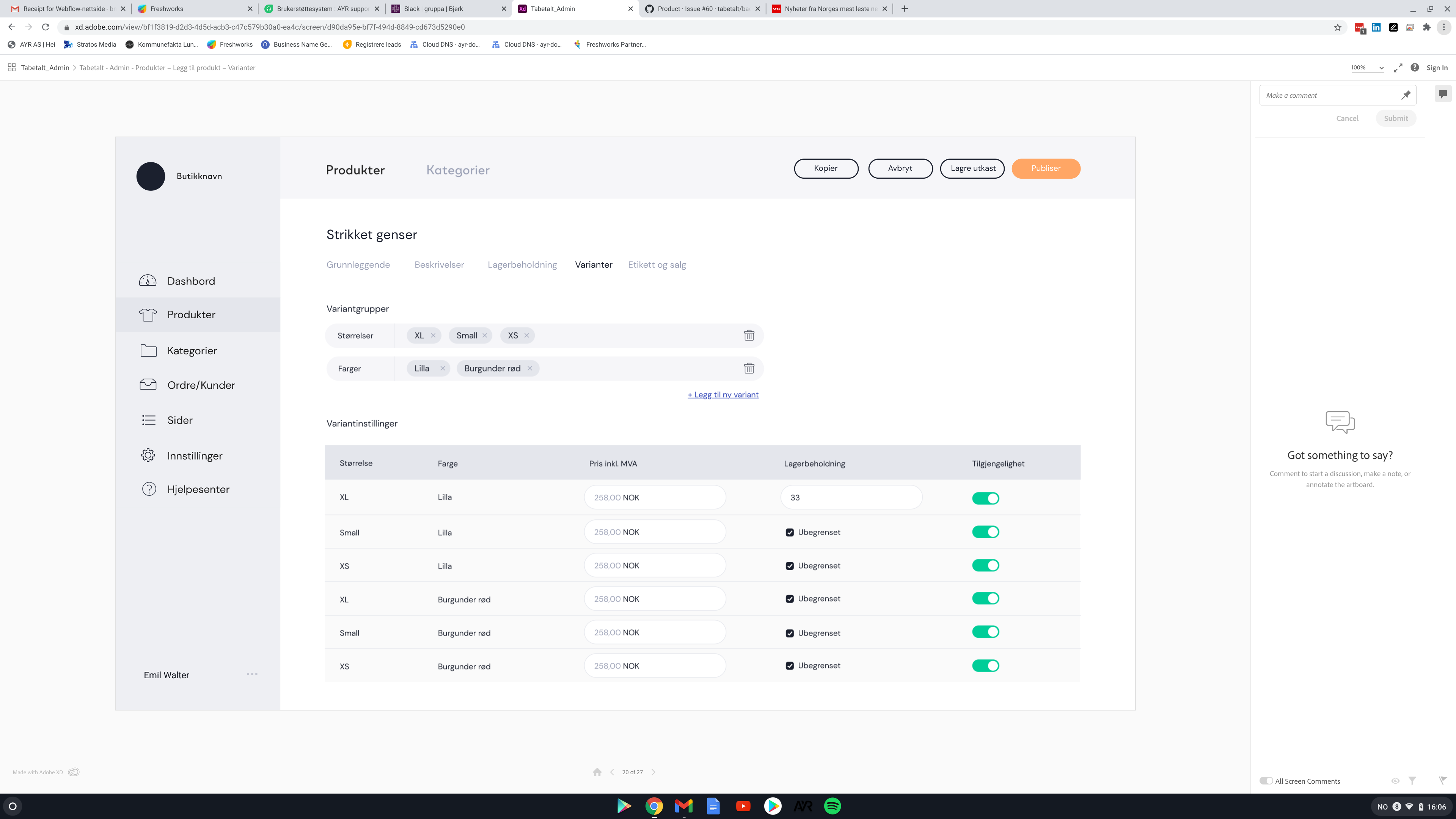 Product · Issue #60 · tabetalt/backoffice · GitHub