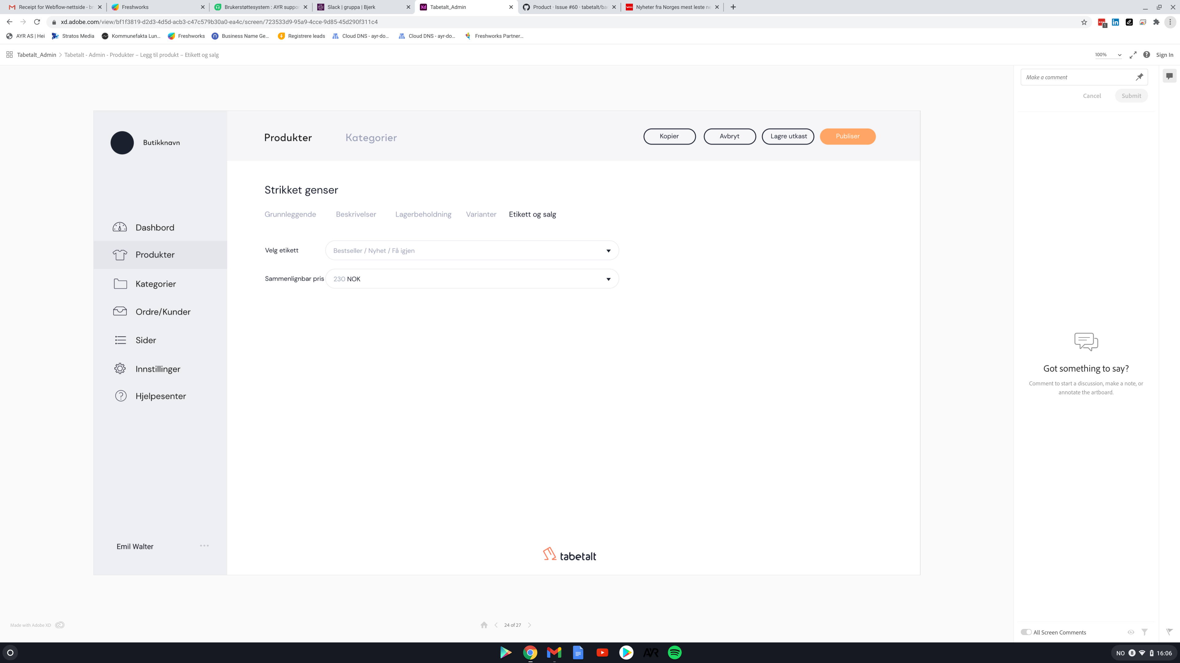 Product · Issue #60 · tabetalt/backoffice · GitHub