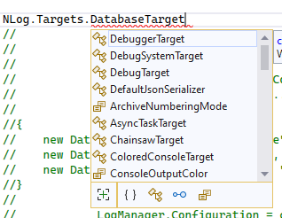 Nlog.Targets.DatabaseTarget does not exist anymore ? · Issue #10 · NLog/NLog.Targets.Database ...