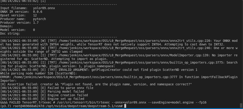 ScatterND Plugin with tensorrt 7.1 · Issue #1449 · NVIDIA/TensorRT · GitHub