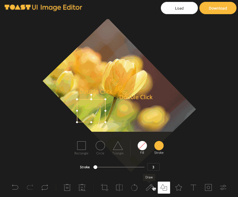Rotated text label shifts when crating new shape/icon · Issue #401 ...