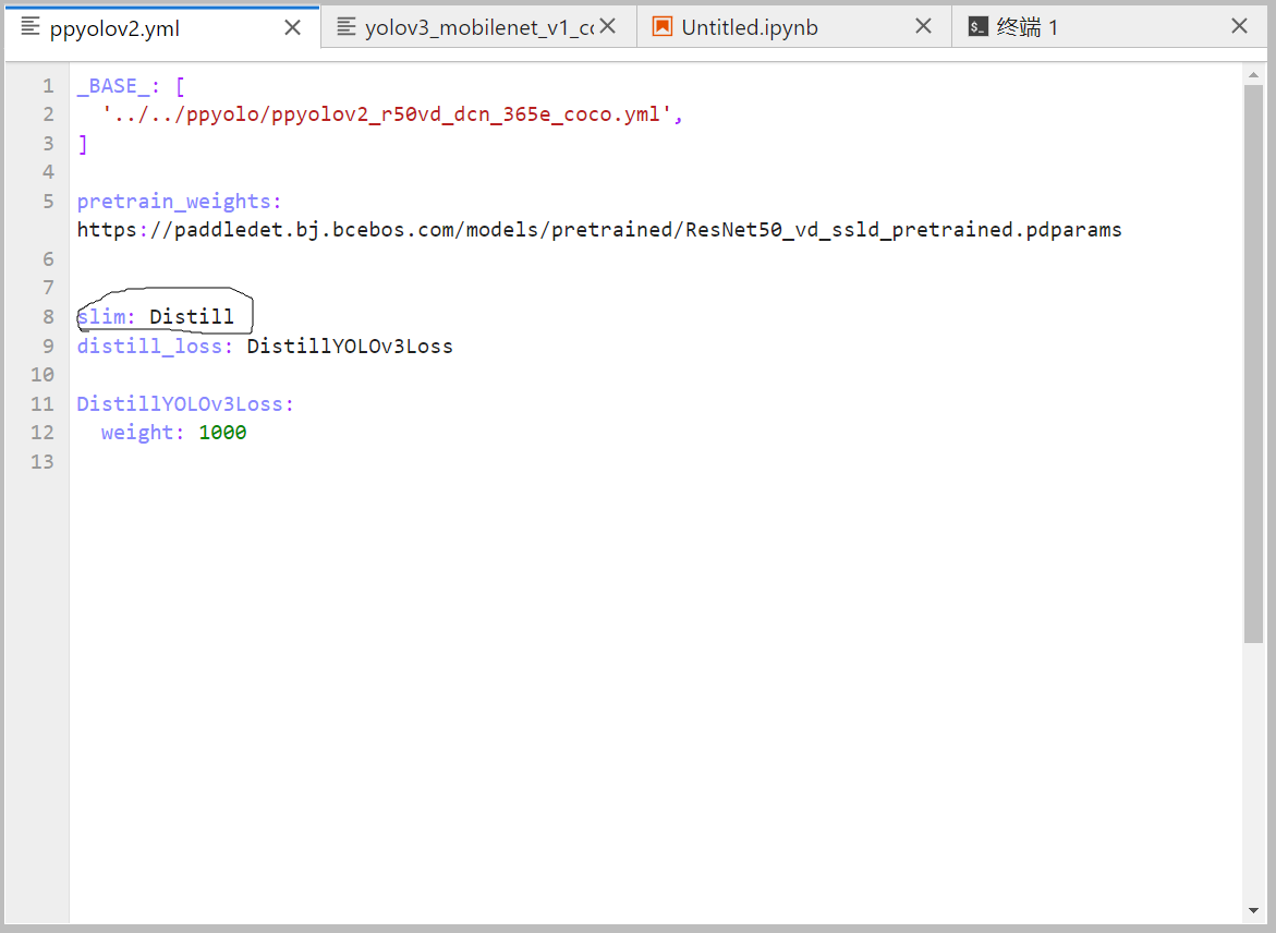 [Other General Issues]想使用蒸馏压缩ppyolov2报错 · Issue #5589 · PaddlePaddle ...
