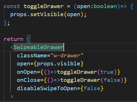 [SwipeableDrawer] Swipe to open drawer has error · Issue #38375 · mui ...