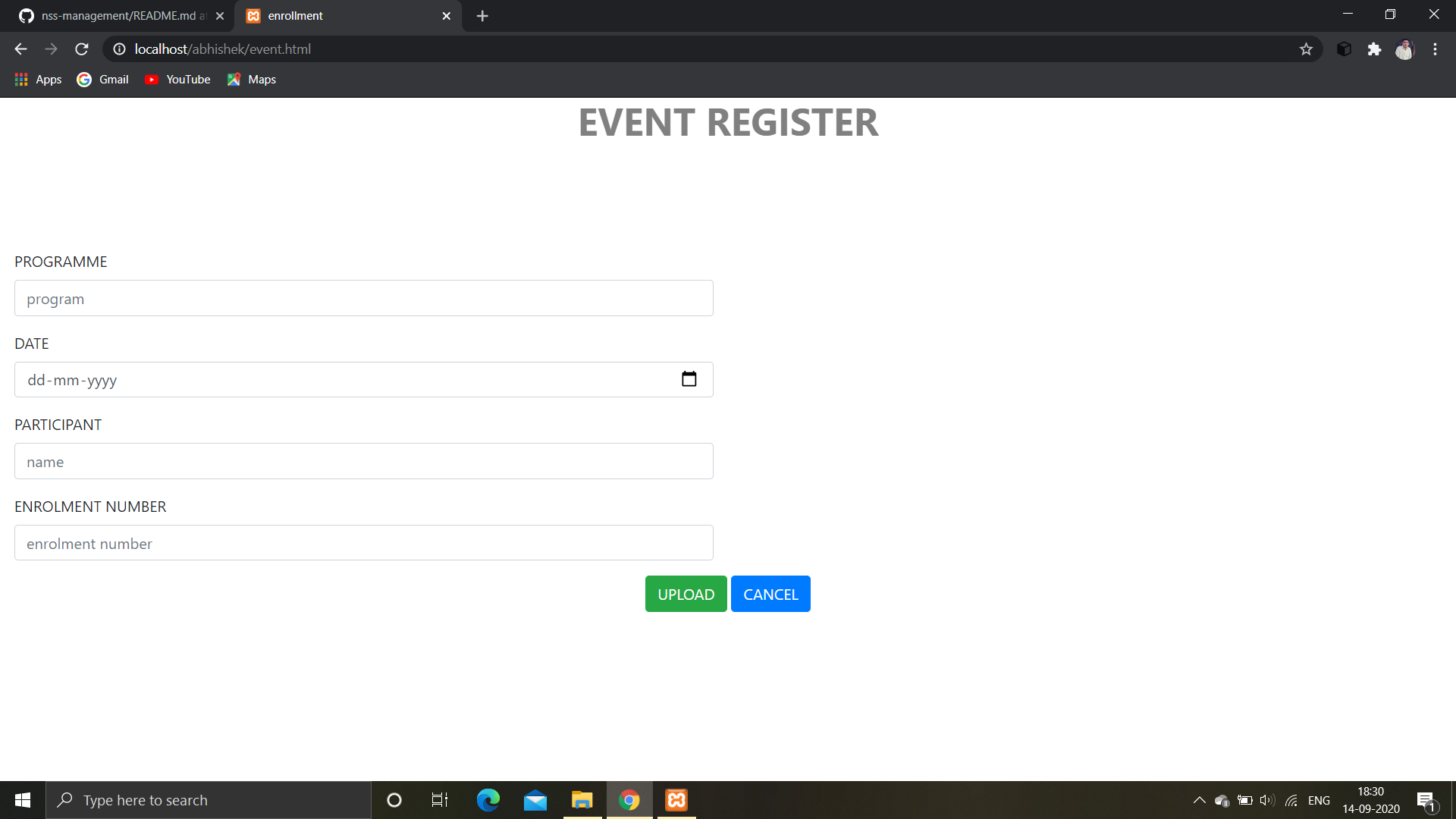 GitHub - abhishek-p-s/nss-management: An Introductory NSS Management ...