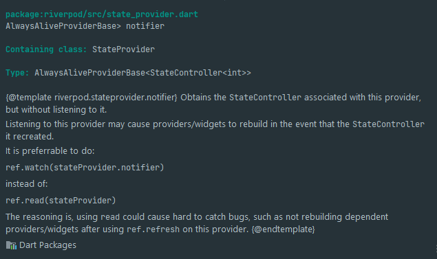 What are cases I've to use ref.read(provider) instead of ref.watch(provider.notifier)? · Issue ...