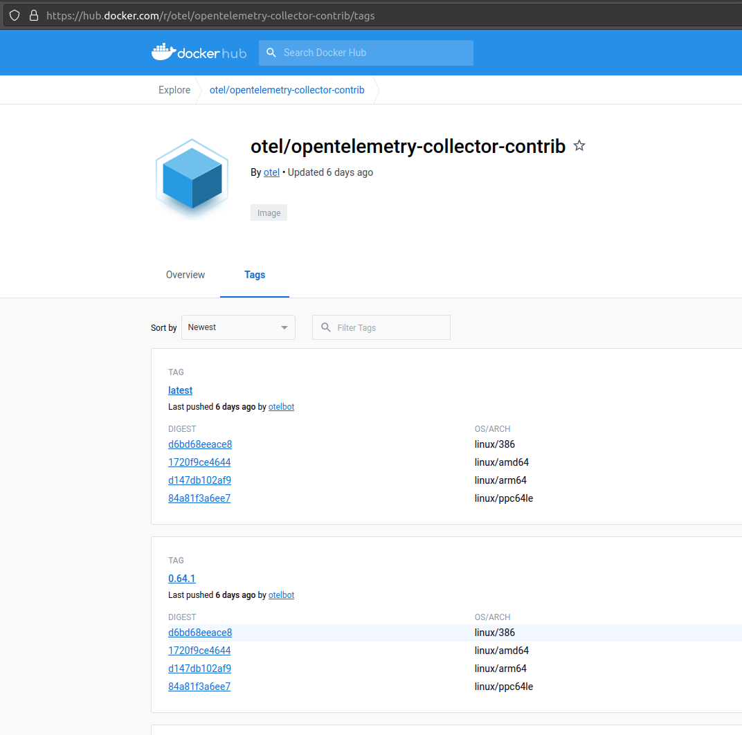 Missing ARM64 docker images for opentelemetry-collector-contrib · Issue #2379 · open-telemetry ...