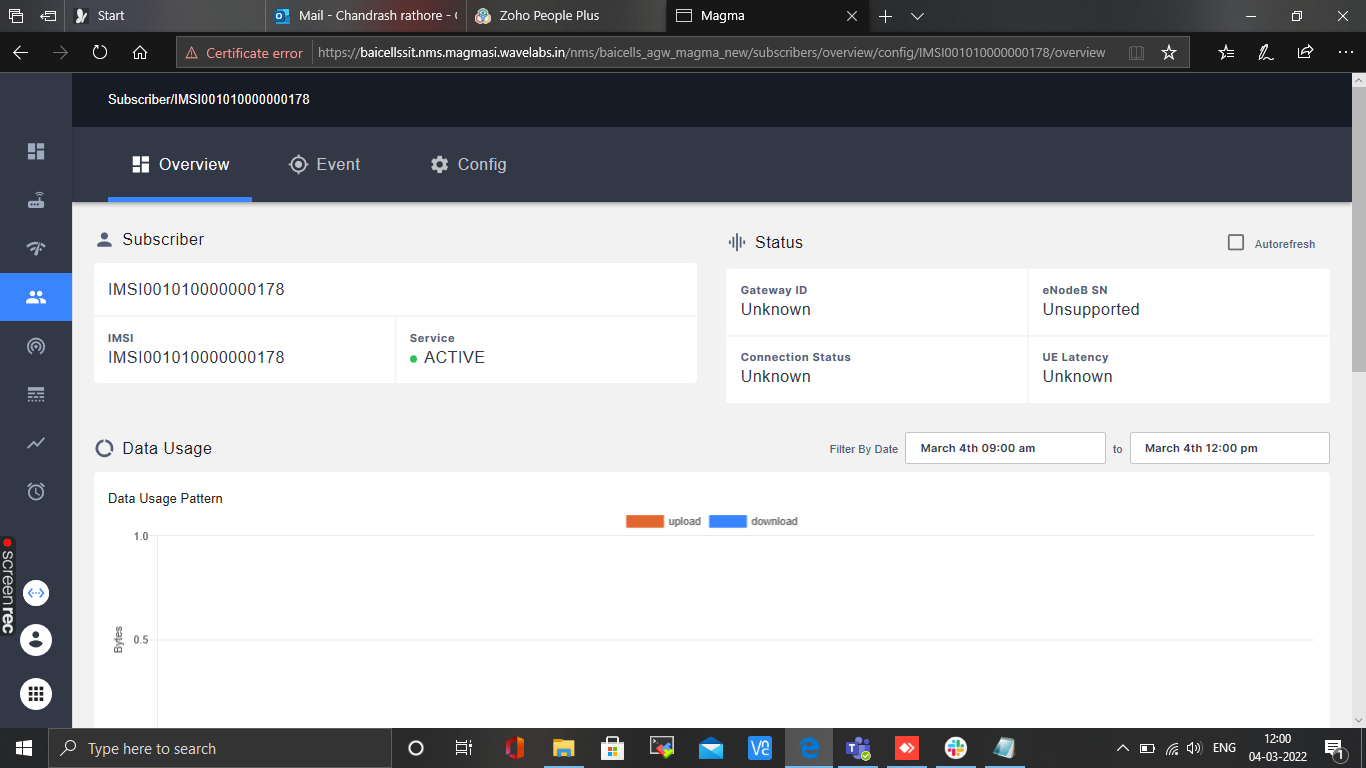 [5G] Add Test Results & Logs · Issue #11974 · magma/magma · GitHub